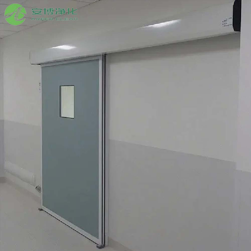 Heavy Duty Automatic Sensing Stainless Steel Clean Room Sliding Doors ...